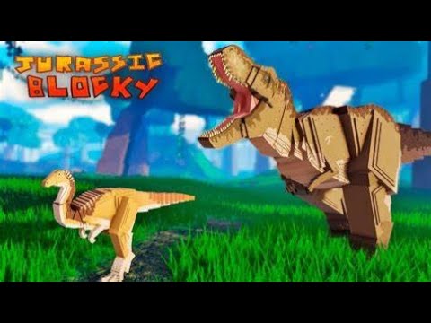 Jurassic Blocky gameplay number 3. - YouTube
