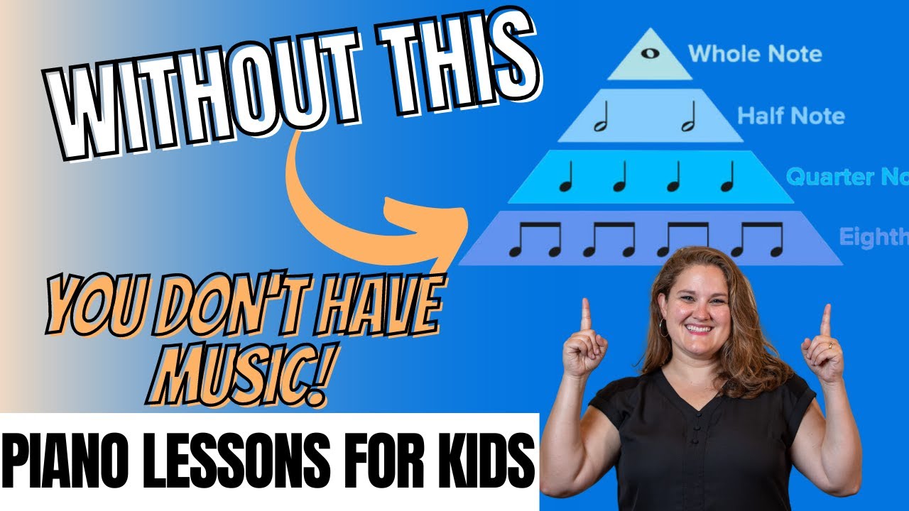 Reading Rhythms in Music | The Rhythm Pyramid | Piano Lessons for Kids ...