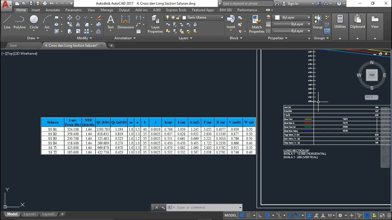 Cara import file Excel di AutoCAD - YouTube