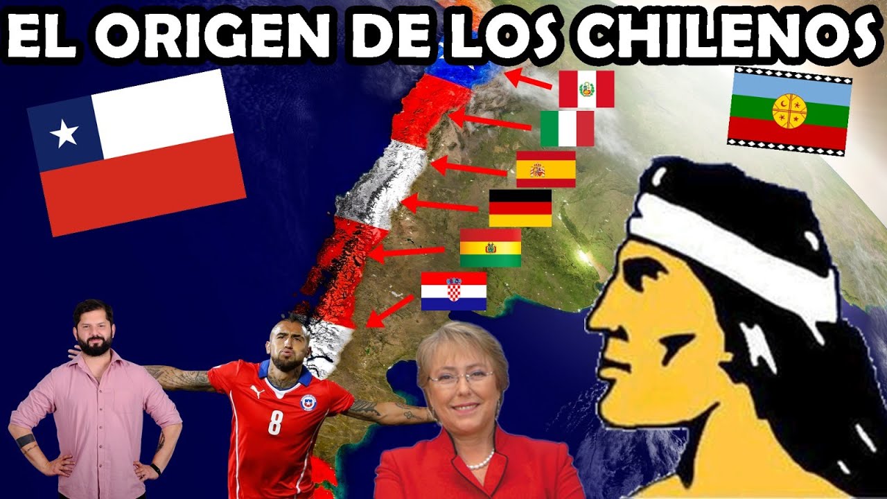 ¿Cuál es el Origen de los Chilenos? Sus raíces | El Peruvian - YouTube