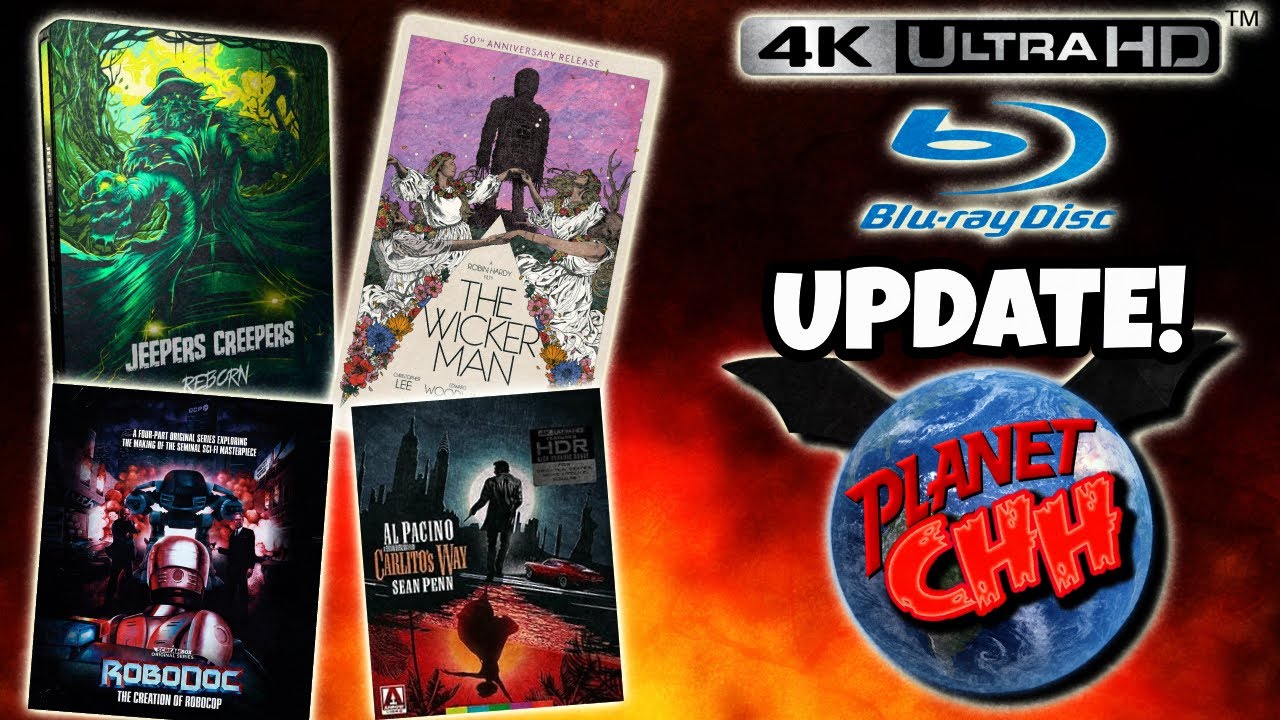 MASSIVE 4k UHD and Blu Ray Collection Update! | Planet CHH - YouTube