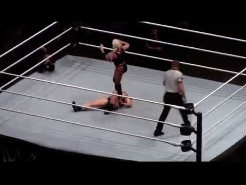 Alexa Bliss defeats Rousey by literally stepping all over her