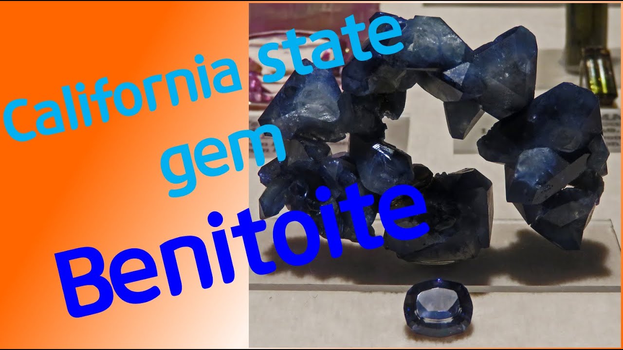 Benitoite: California state gemstone - YouTube
