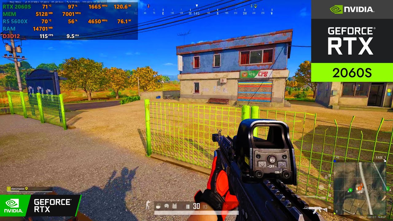 PUBG Ultra Graphics : RTX 2060 SUPER 8GB - YouTube