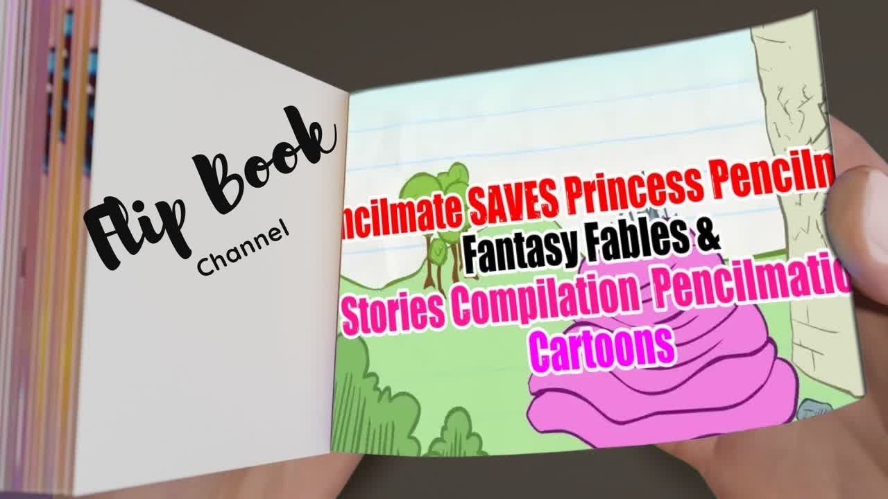 【Flip Book】 Pencilmate SAVES Princess Pencilmiss - Fantasy Fables ...