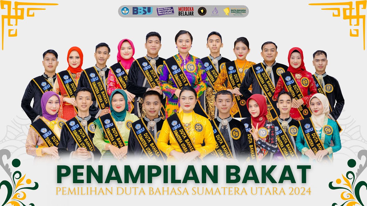 PENAMPILAN BAKAT FINALIS DUTA BAHASA SUMATERA UTARA 2024 - YouTube