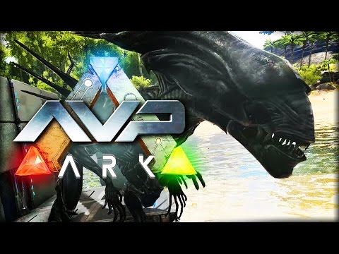 Ark Dino Battle Scenarios | ALIENS VS ARK DINOSAURS - YouTube