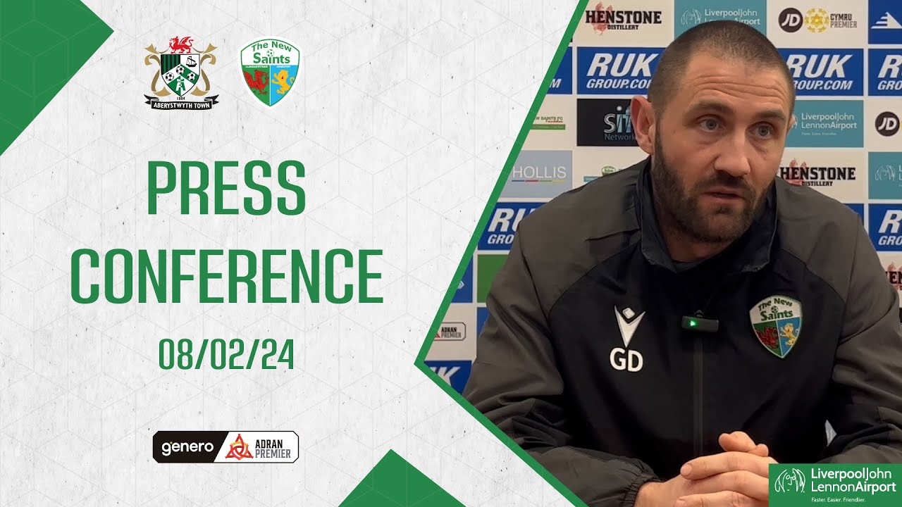 PRESS CONFERENCE | Greg Draper | Aberystwyth Town Women | 08/02/24 ...
