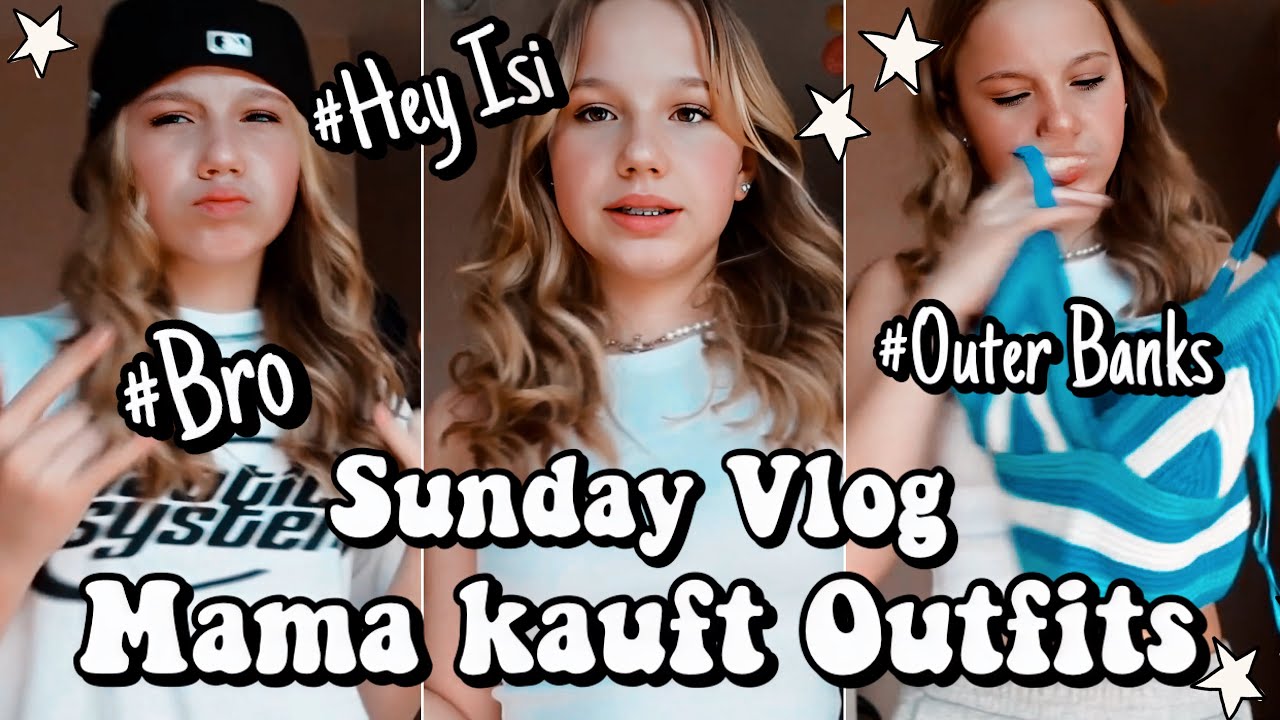 MEINE MUTTER KAUFT MEIN OUTFIT 😱CHILLY SUNDAY | HEY ISI VLOG - YouTube