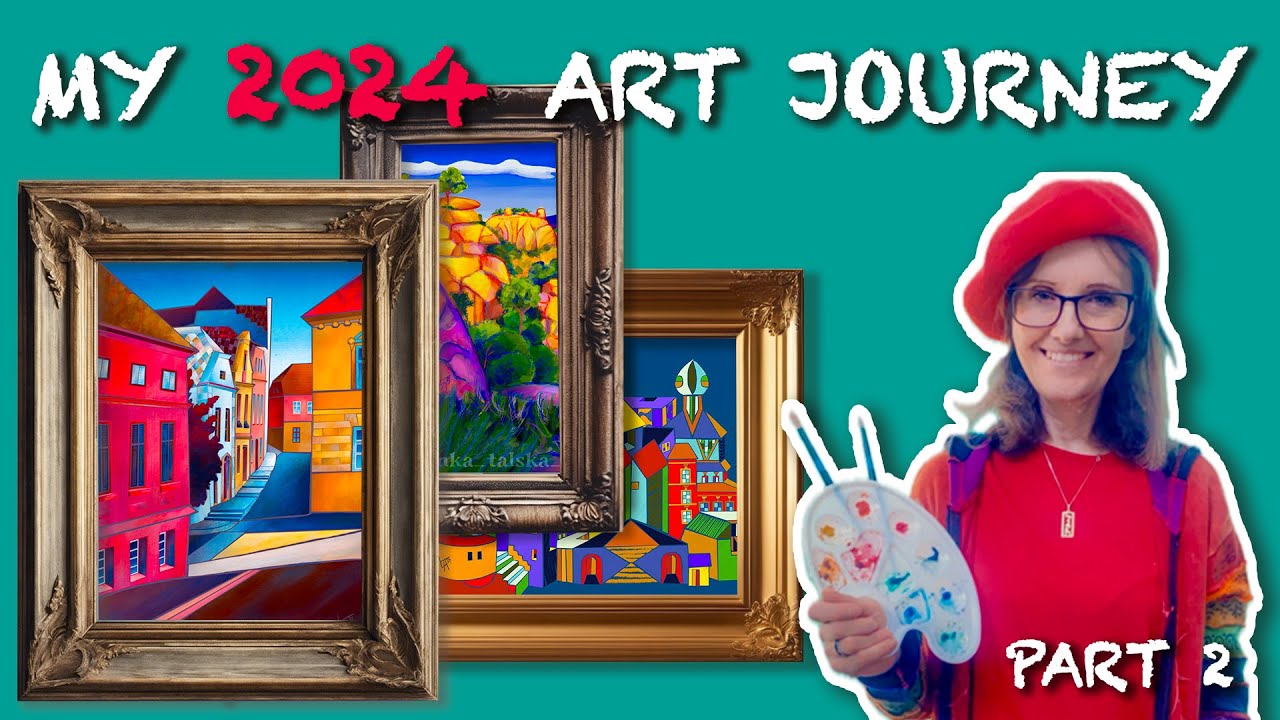 My Procreate Art of 2024 in Review: My creative Process and the Stories ...