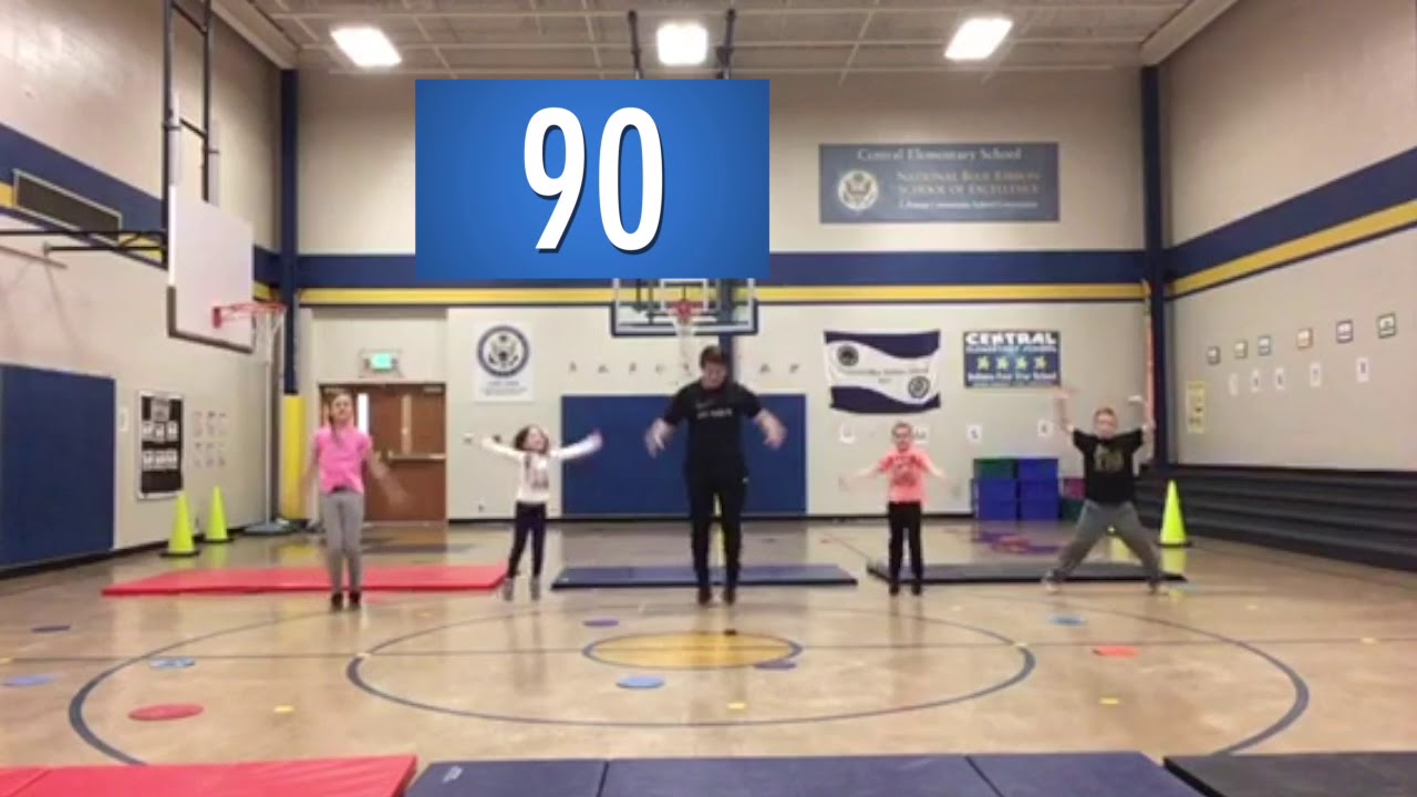100th Day Of School Challenge Brain Break Challenge - YouTube