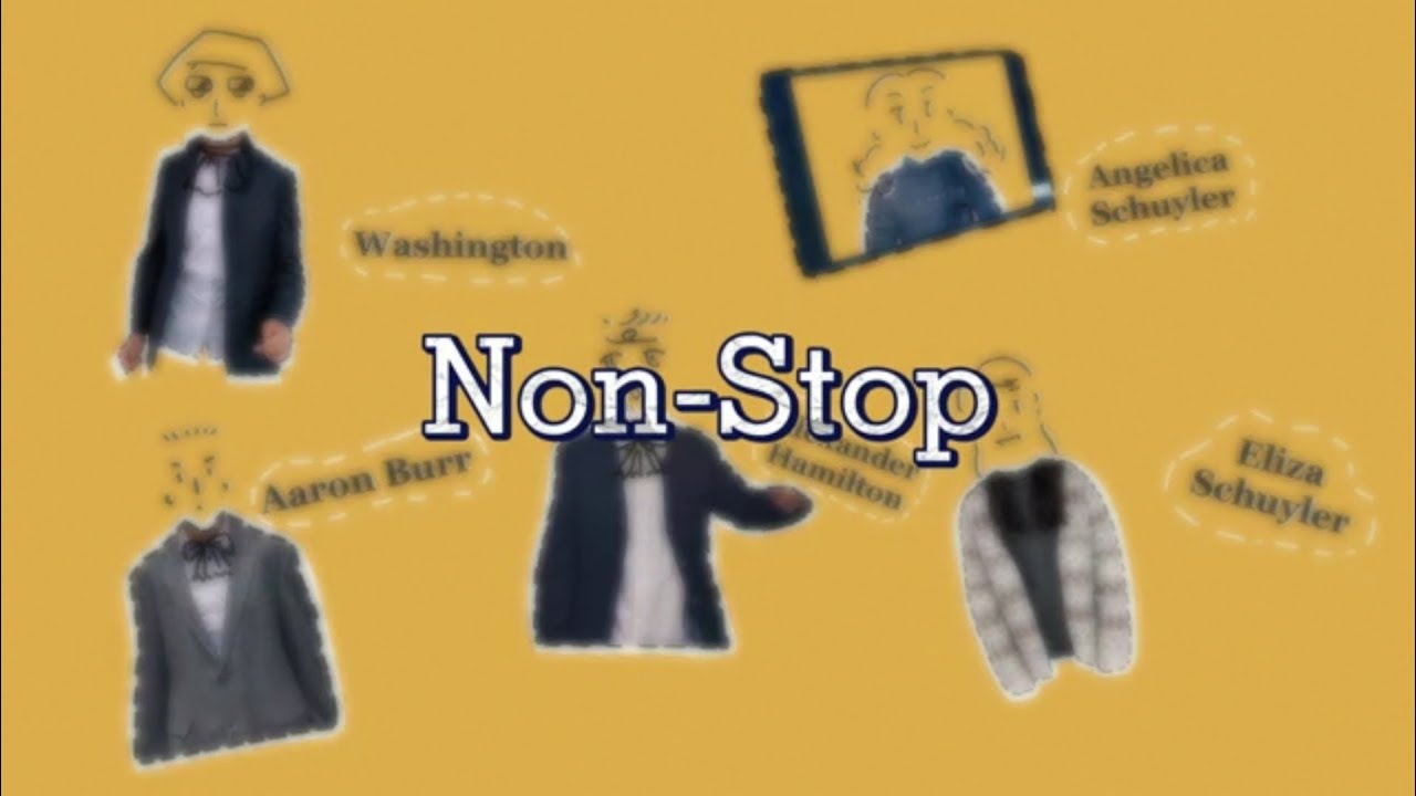 "Non-Stop" from "Hamilton" | Musical Song's Cover - YouTube