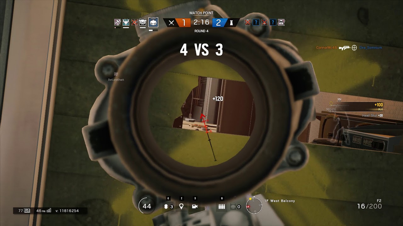R6 Twitch 1v5 Clutch - YouTube