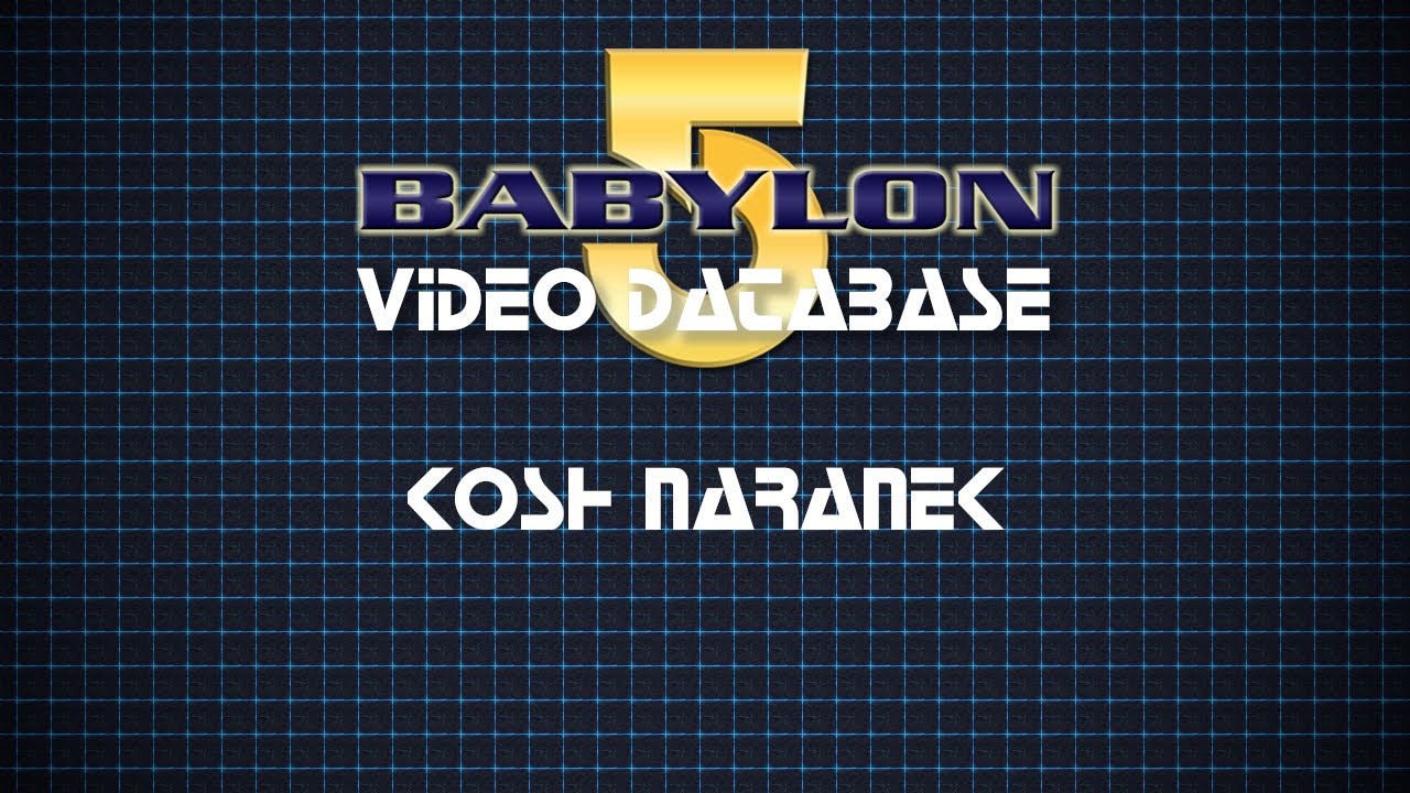 Babylon 5 Lore: Kosh Naranek - YouTube