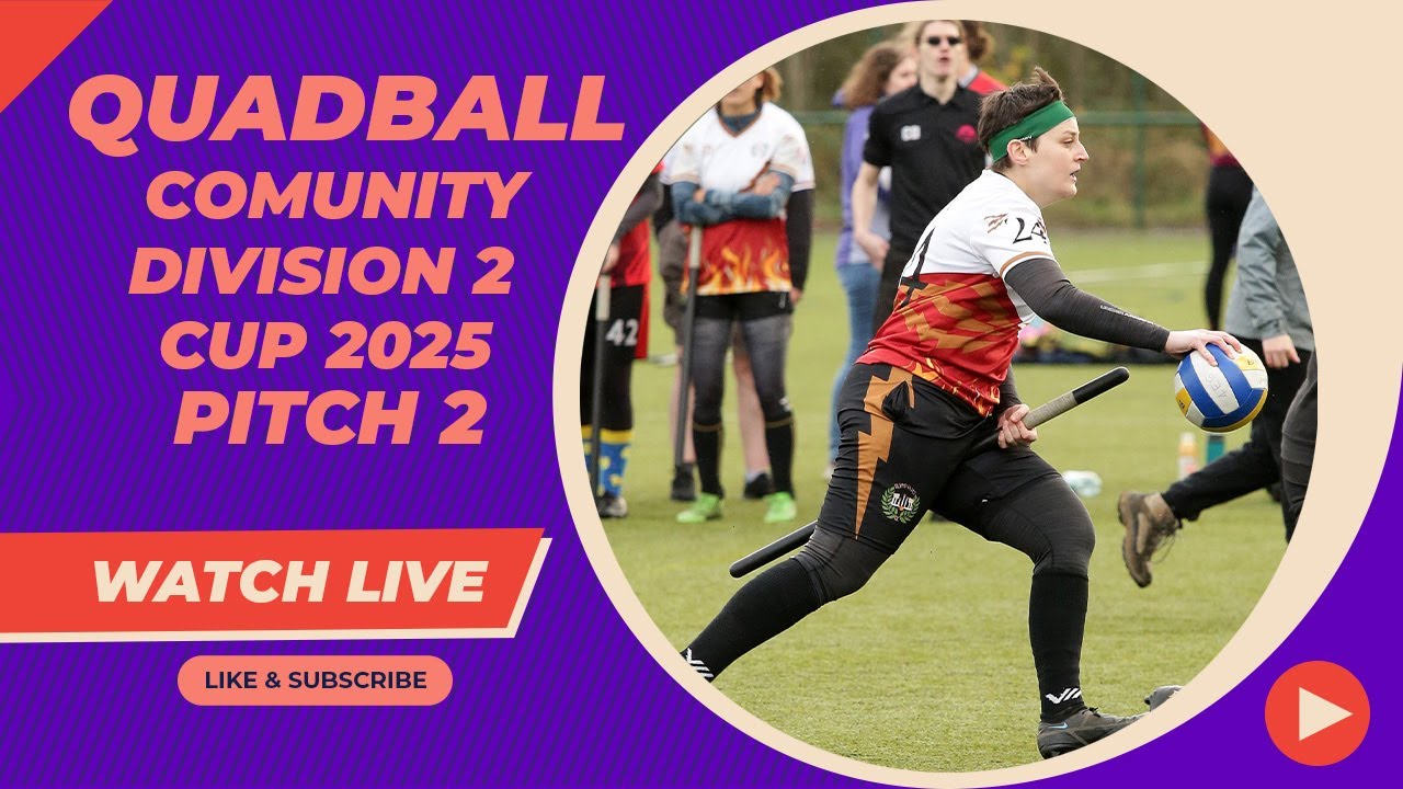 QUADBALL Community Division 2 Cup 2025 PITCH 2 - OLY vs KEL - YouTube