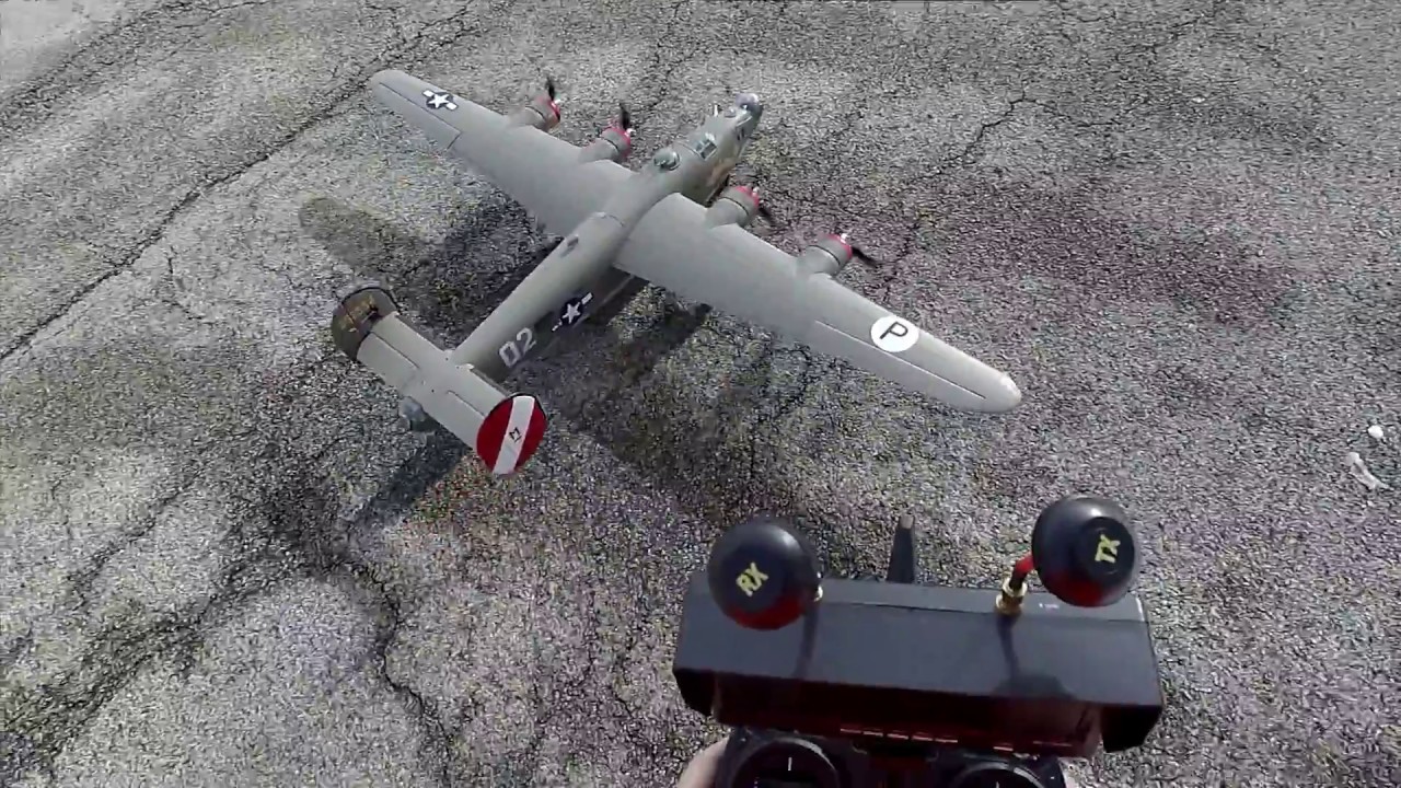 Flightline RC B-24 Liberator Bomber 2000mm FPV ( Pre-Maiden Testing ...
