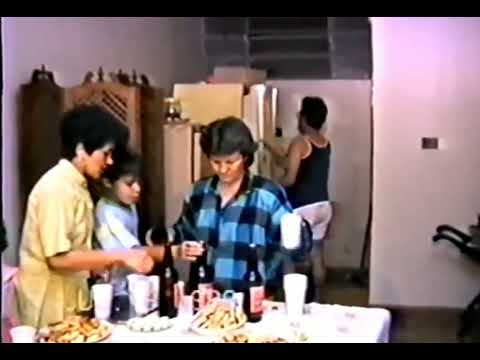 Festa de aniversário, QSA 17, Taguatinga, Distrito Federal, 1988