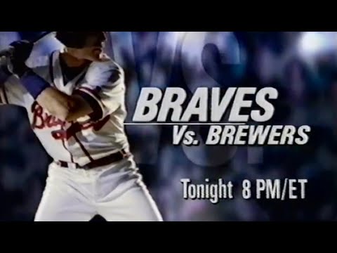 May 23, 2000 Braves at Brewers TBS promo - YouTube