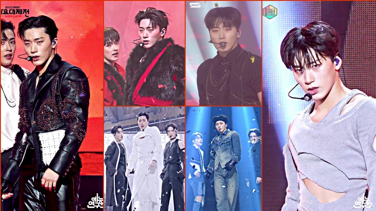 Ateez San focused Halazia stage mix - YouTube