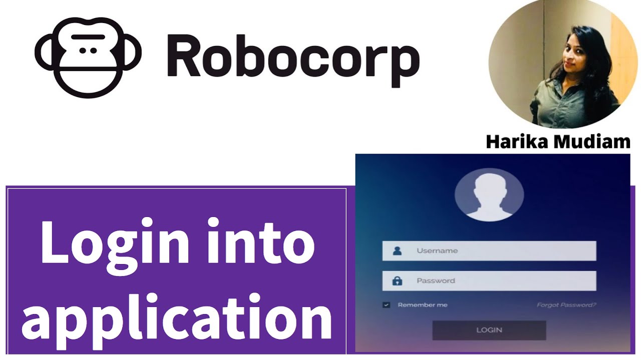 How to open browser and Login using Robocorp - Part 3 - YouTube