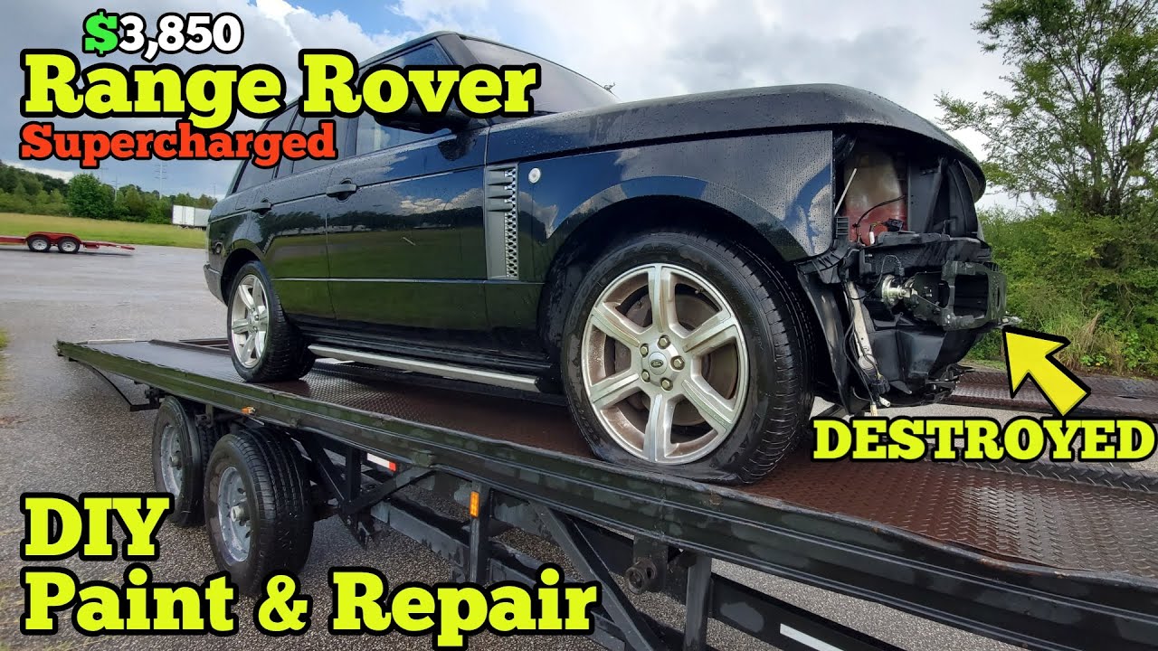 My Range Rover was Damaged in an Auto Transport Disaster (NO BRAKES) so ...