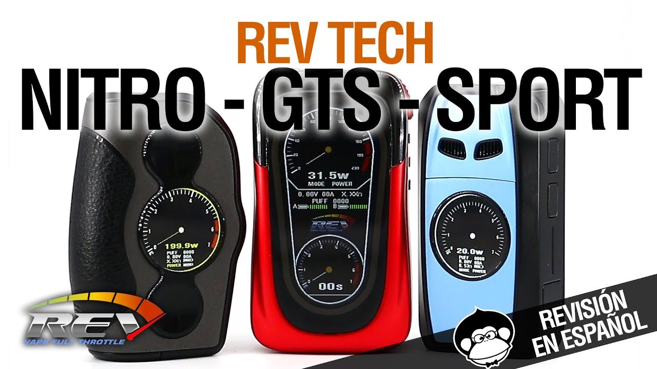 REV tech GTS - NITRO - SPORT / brum bruuum bruuummm / revisión - YouTube