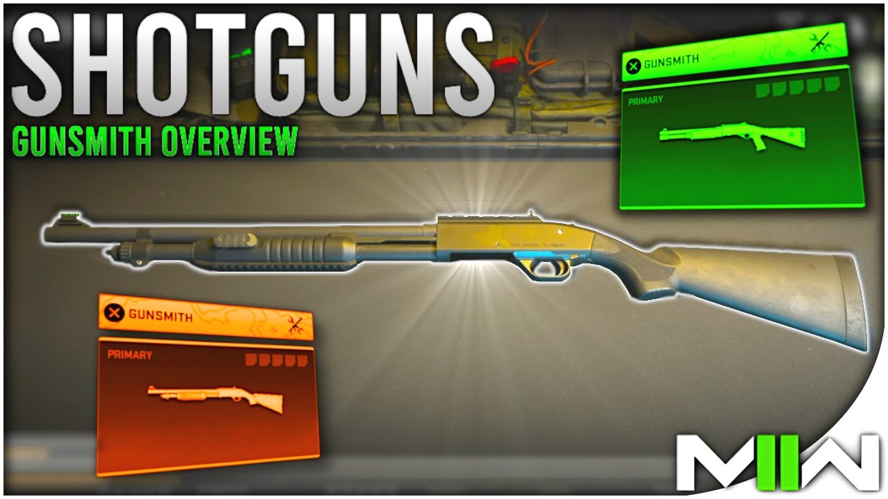 The Shotgun Gunsmith of Modern Warfare 2 || An Overview of Ammo Types ...