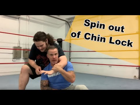 Pro wrestling tutorial (spin out of chin lock) - YouTube