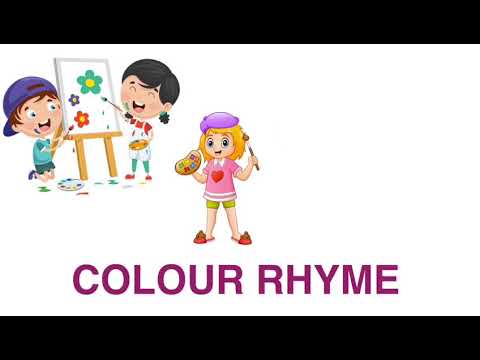 COLOUR RHYME||KIDS RHYME||LEARNING COLOURS||PRE SCHOOL RHYME||COLOUR ...