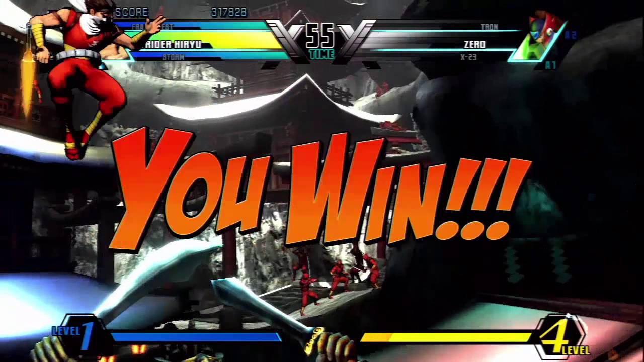 Marvel Vs. Capcom 3, Strider Hiryu, World Record! 7 PERFECTS in a ...