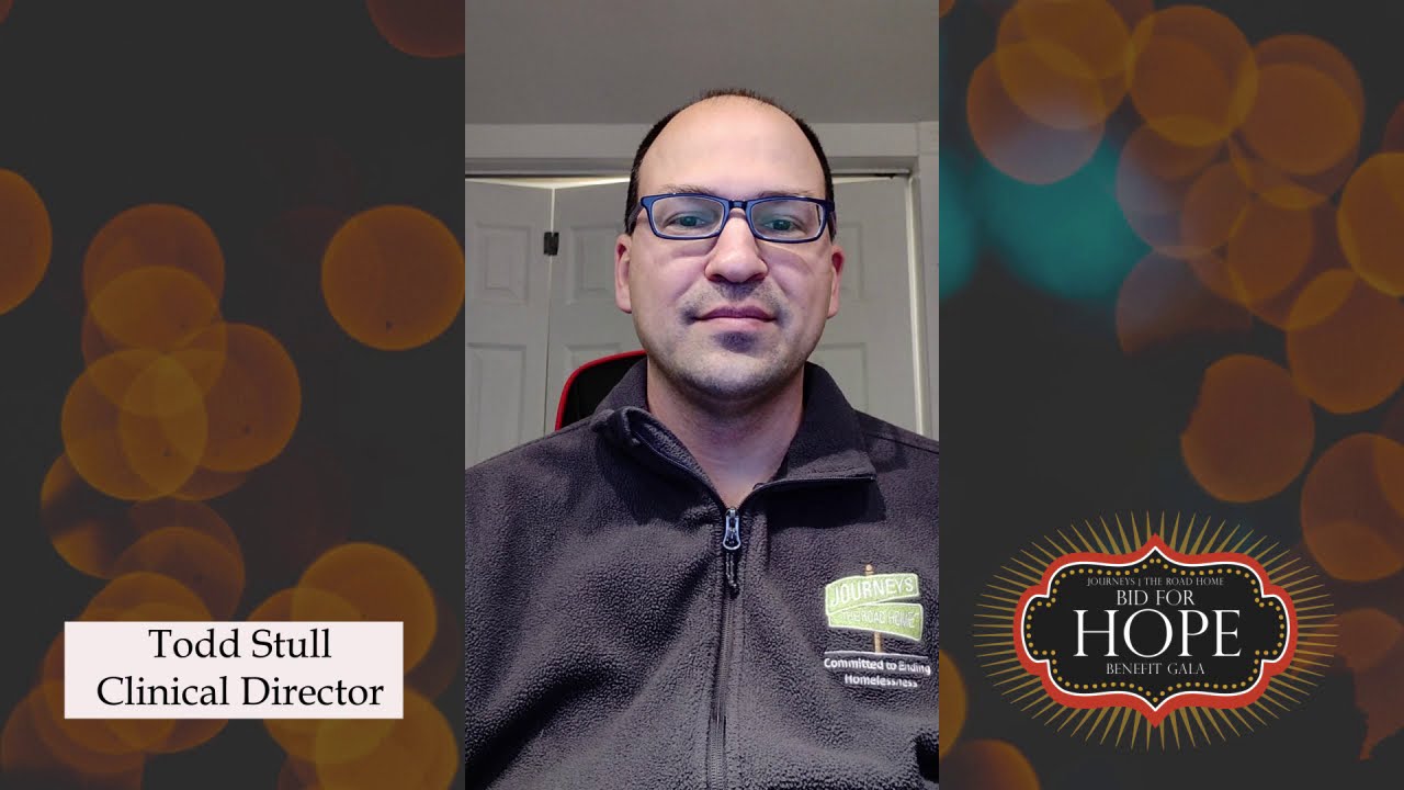 Bid For HOPE 2020 - JOURNEYS Clinical Director Todd Stull - YouTube