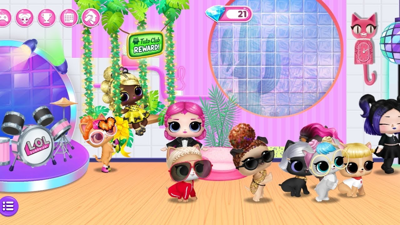 LOL Surprise disco house - Introducing New adorable lol pets - YouTube