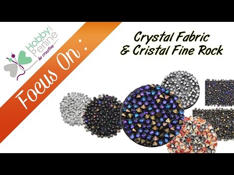 SWAROVSKI CRYSTAL FINE ROCK & FABRIC - FOCUS ON - HobbyPerline.com ...