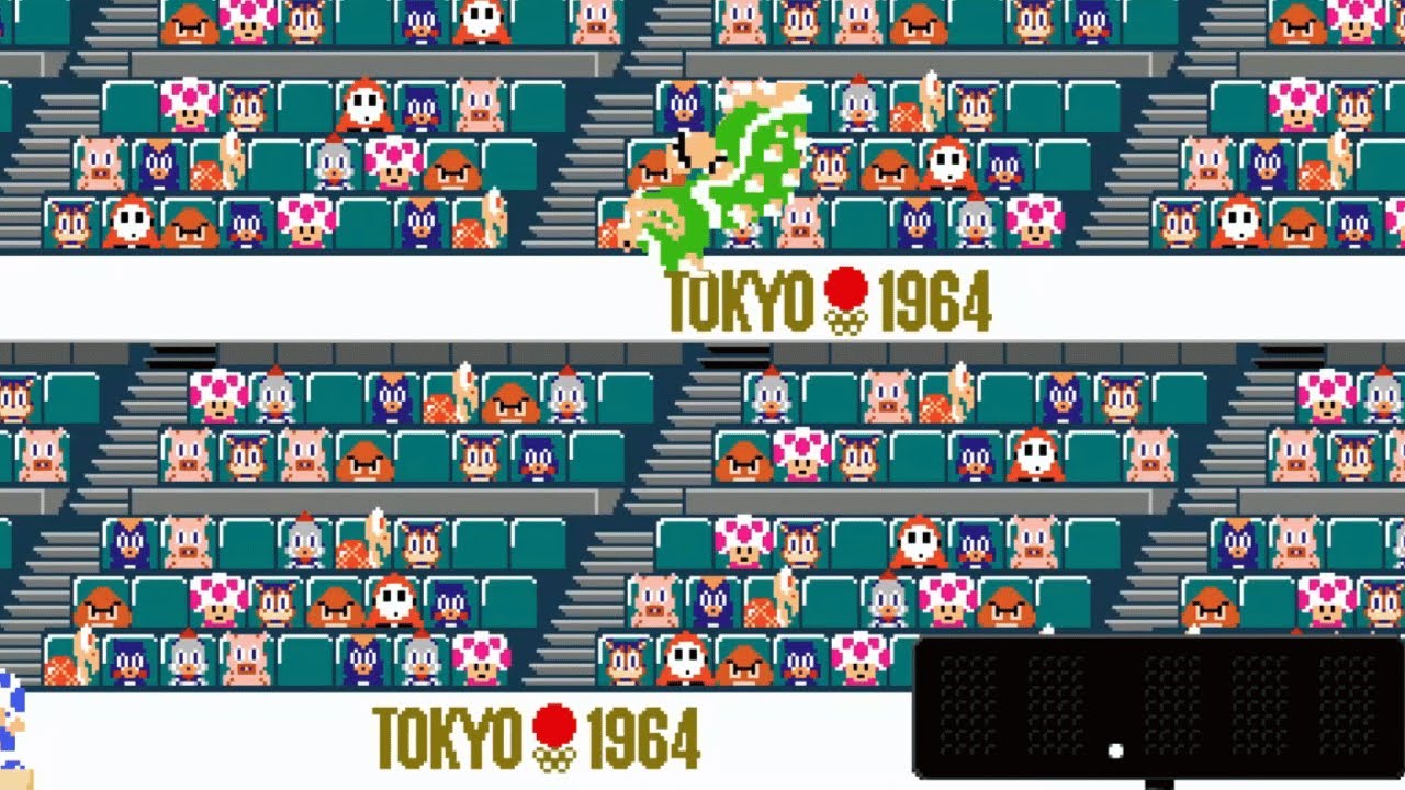 Mario & Sonic at the Tokyo 1964 Olympic Game Gymnastics-Vault All ...