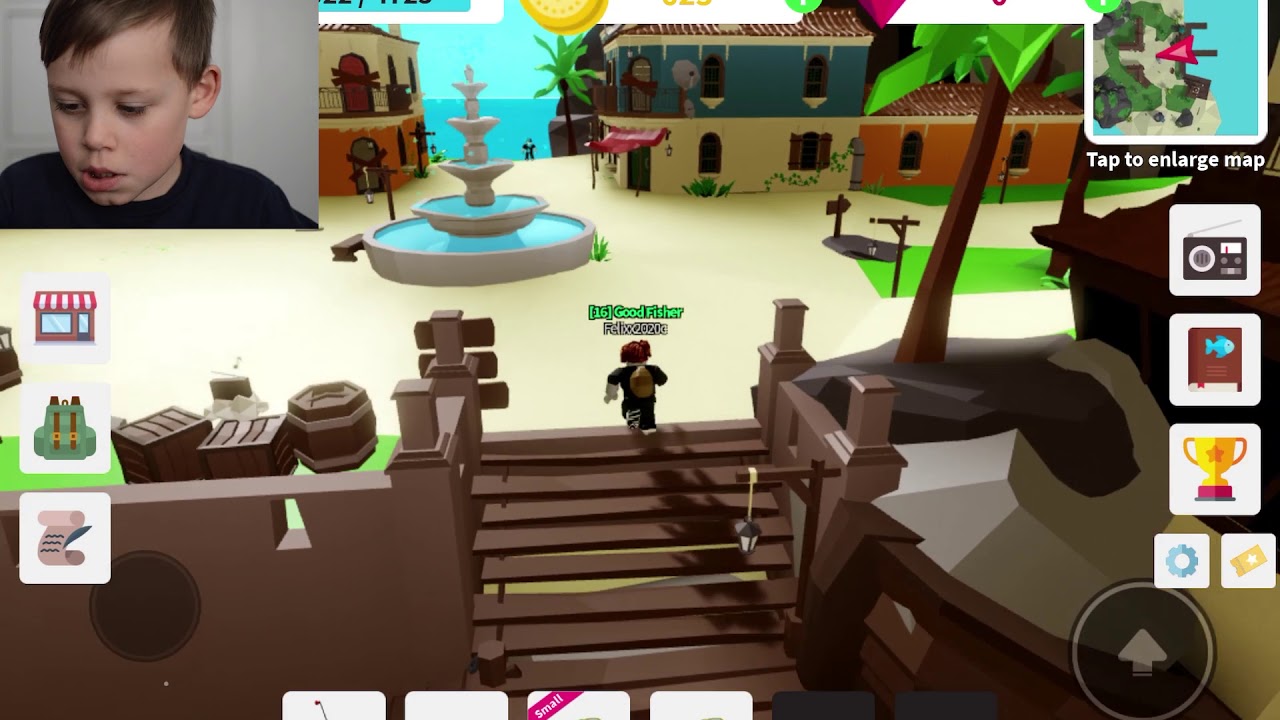 Roblox - Boss Fishing Simulator - min første video! - YouTube