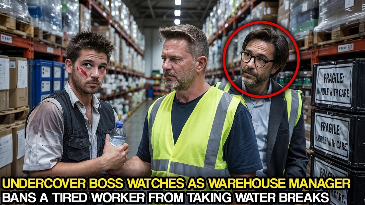 Undercover Boss Watches as Warehouse Manager Bans a Tired Worker From ...