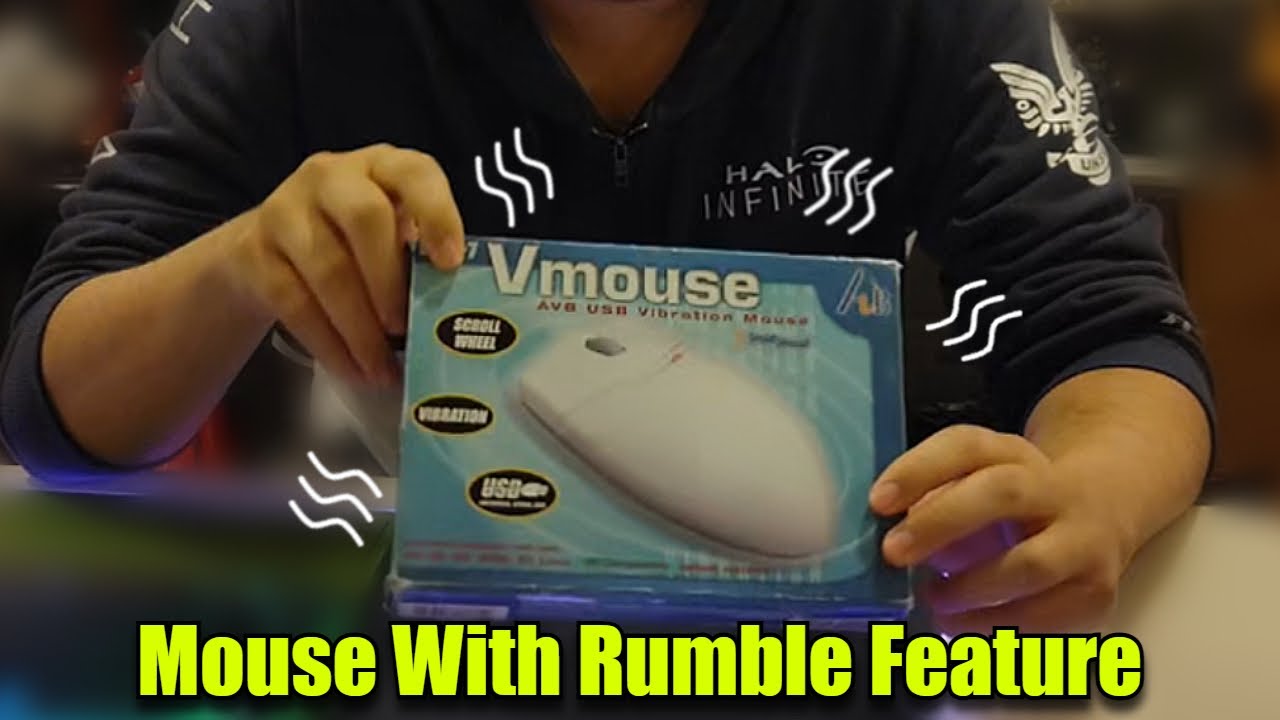 This Gaming Mouse Has Rumble Built In - YouTube