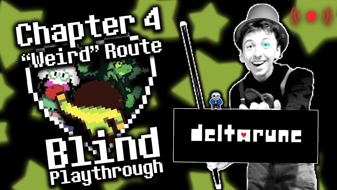 🔴 DELTARUNE: Chapter 4 (Weird Route) | BLIND PLAYTHROUGH - ZackShackYT ...