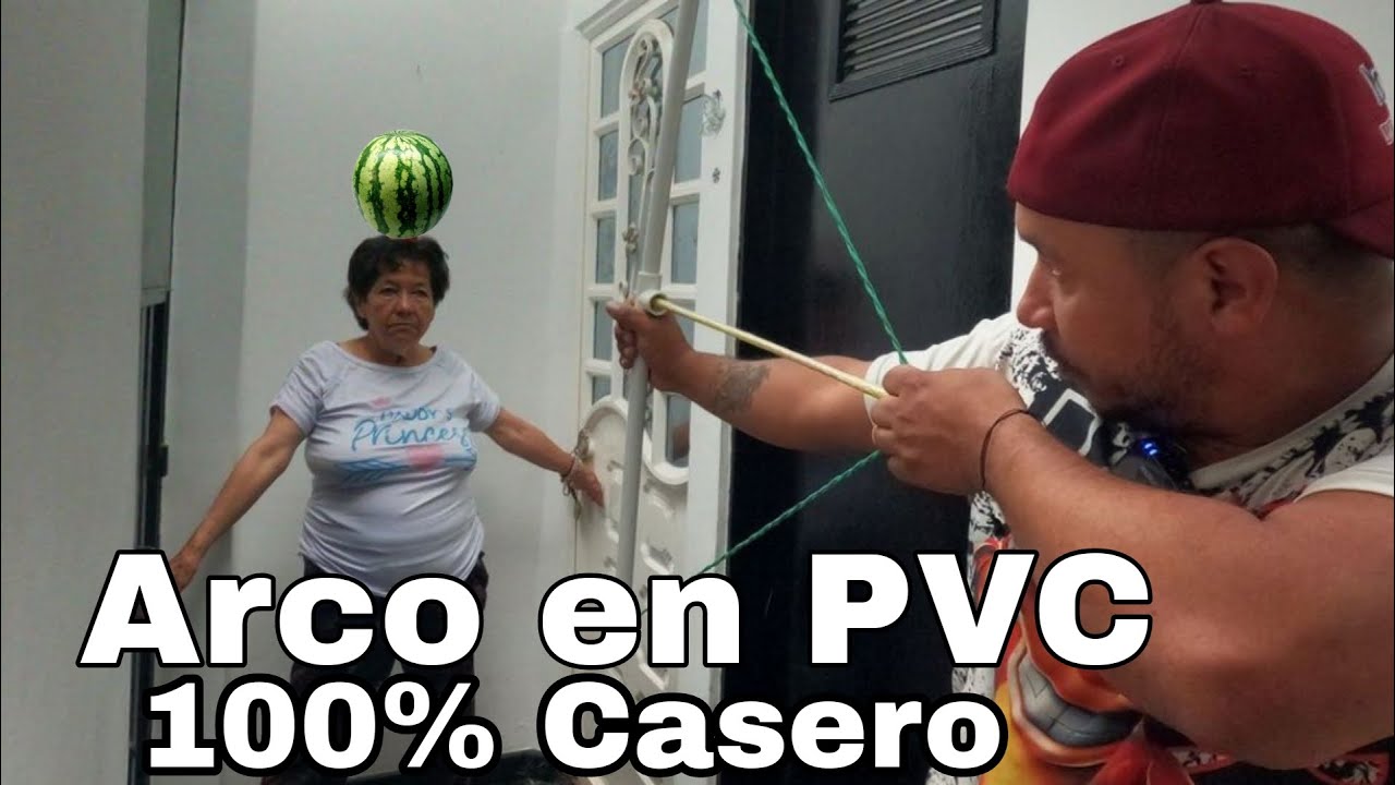 Como hacer un Arco potente de PVC | 100% CASERO - YouTube