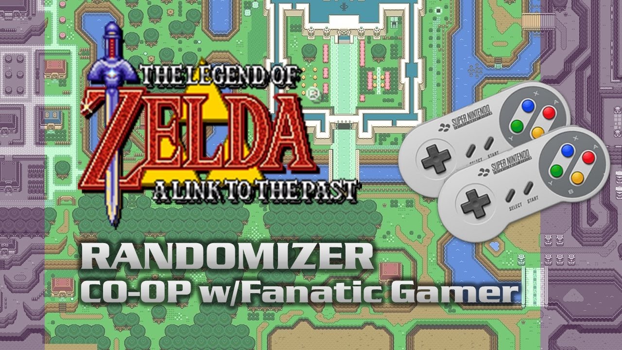 Link to the Past Randomizer Online Co-op w/Fanatic Gamer - YouTube