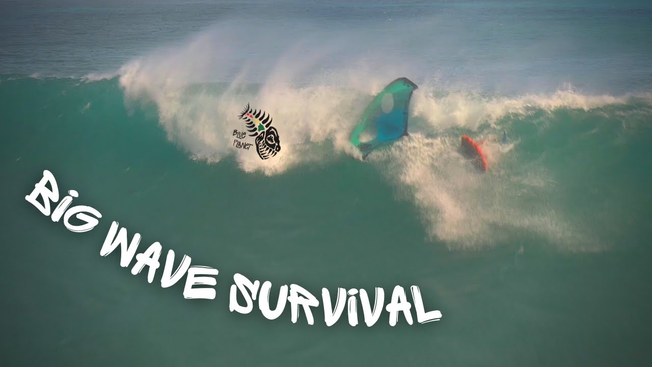 Wing Foiling in Big Waves: Joys and Perils - YouTube