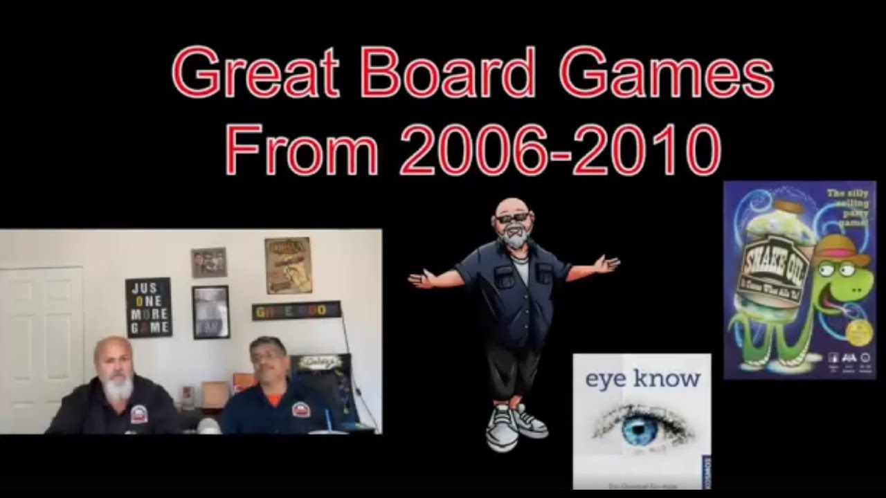 CGG: Great Board Games From 2006-2010 - YouTube