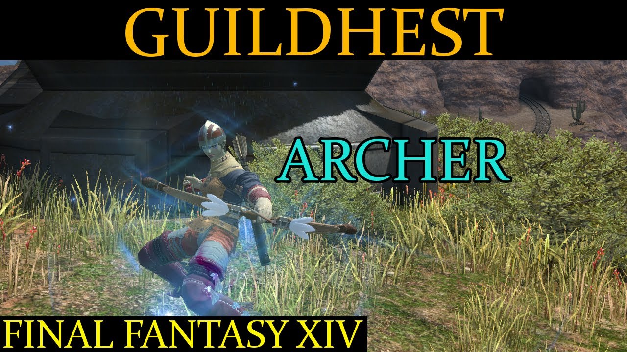 FFXIV - Guildhests as Archer - YouTube