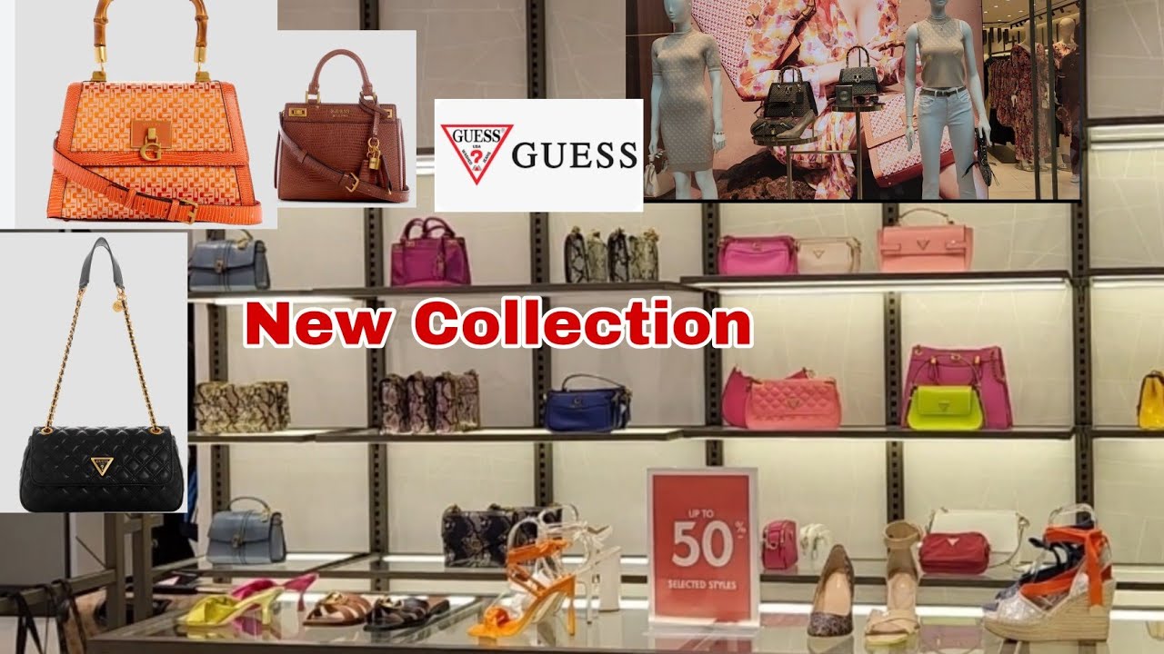 GUESS BAGS AND WALLETS NEW COLLECTION JULY 2023 - YouTube