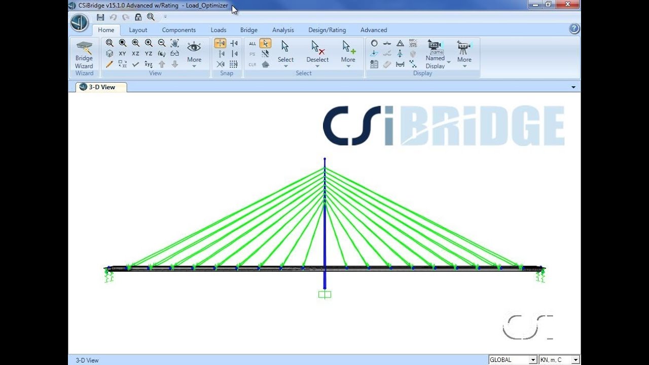 CSiBridge - 09 CSiLoadOptimizer: Watch & Learn - YouTube
