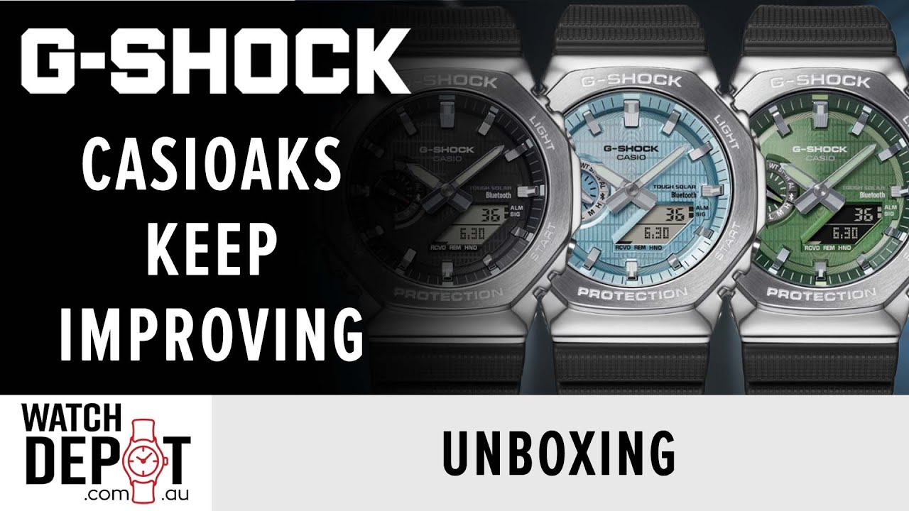THE CASIOAKS KEEP GETTING BETTER | Metal-Covered Bluetooth GBM2100 ...