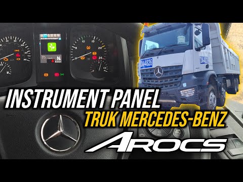 Review Lengkap Digital Instrument Cluster Truk Mercy Arocs Mercedes ...