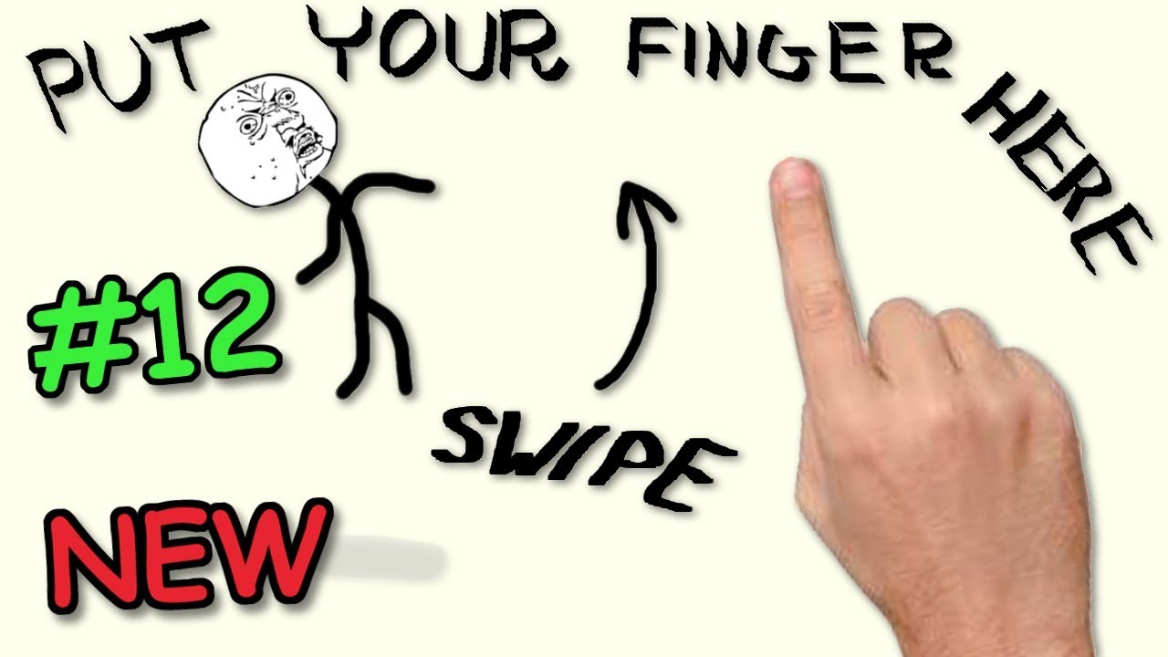 PUT YOUR FINGER HERE 12 - YouTube