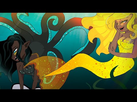 °•Siren•° {Meme}..•[Gacha trend]..[Dreamtale sisters?].{Mermaid au}•.. TW:Bood