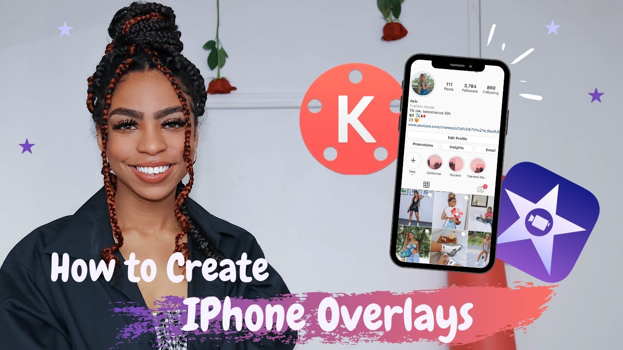 HOW TO ADD AN IPHONE OVERLAY TO YOUR SCREEN RECORDINGS/ PHOTOS - YouTube